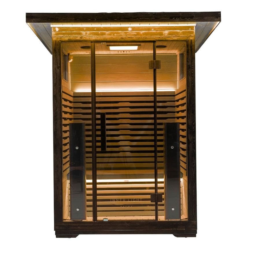 Outdoor Infrared Sauna 2 person Full Spectrum - Innerlight Sauna