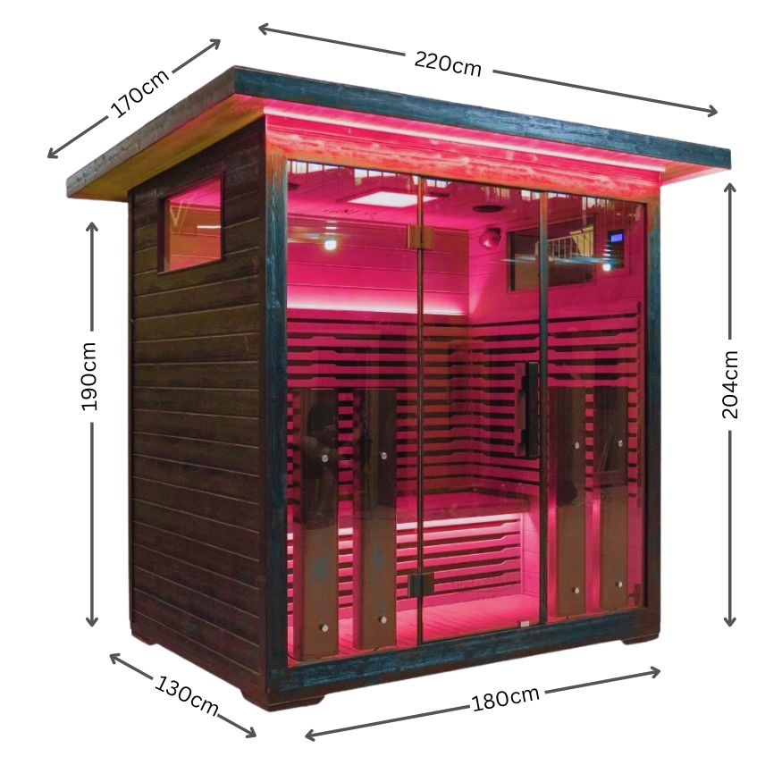 Innerlight Outdoor 4 person Infrared Sauna