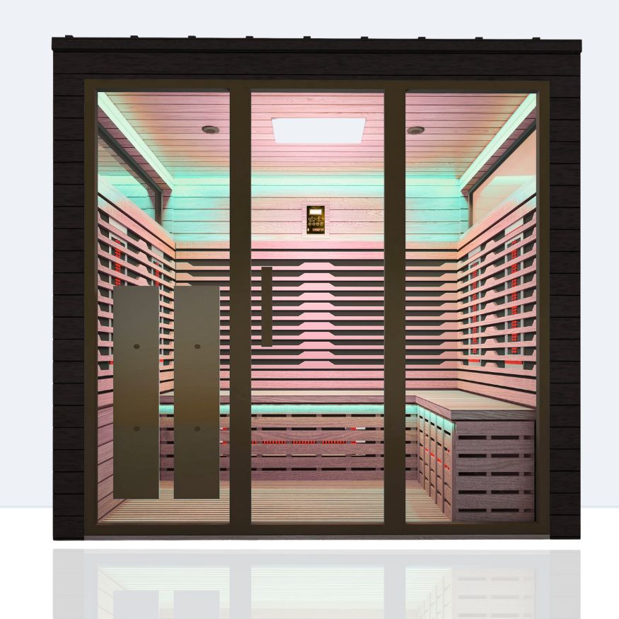 5 Person Outdoor Infrared Sauna Bella Deluxe