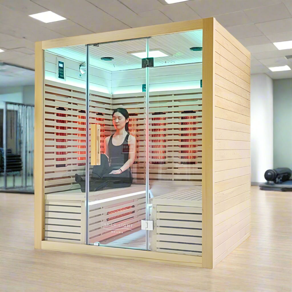 Commercial Infrared sauna 4 - 6 person 2 seat Full Spectrum