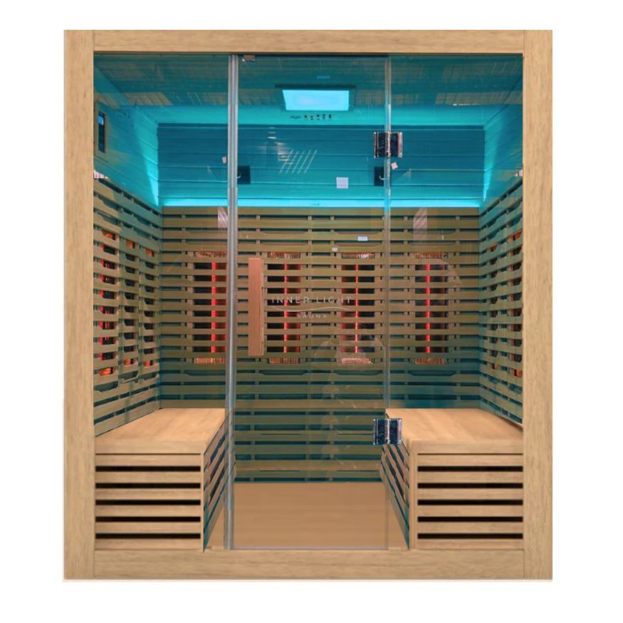 Innerlight Commercial Infrared sauna 4 - 6 person 2 seat Full Spectrum